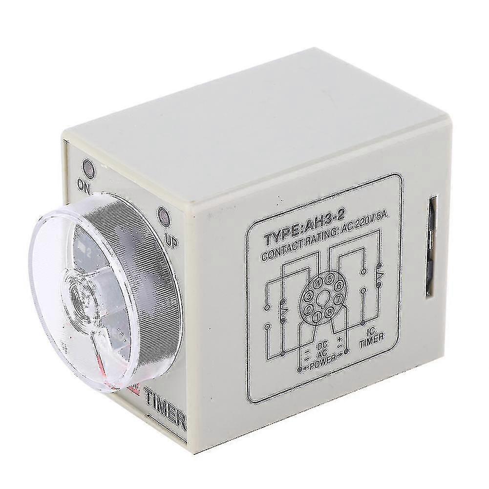 Ah3-2 Time Relay Mini Delay Controller Timer Ac 220v For Automatic ...