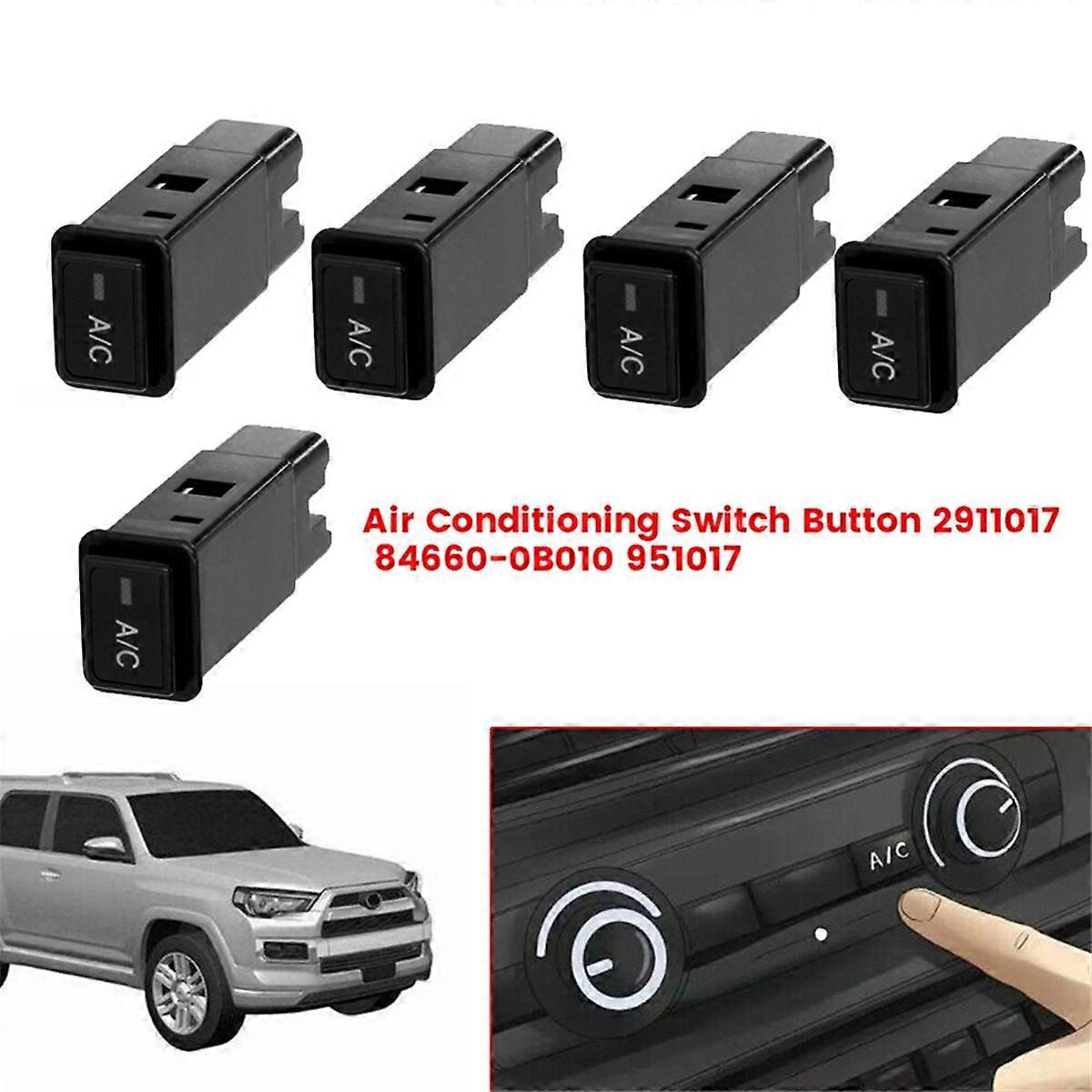 Air Conditioning Switch Button 2911017 84660-0B010 5PINS for T100 ...