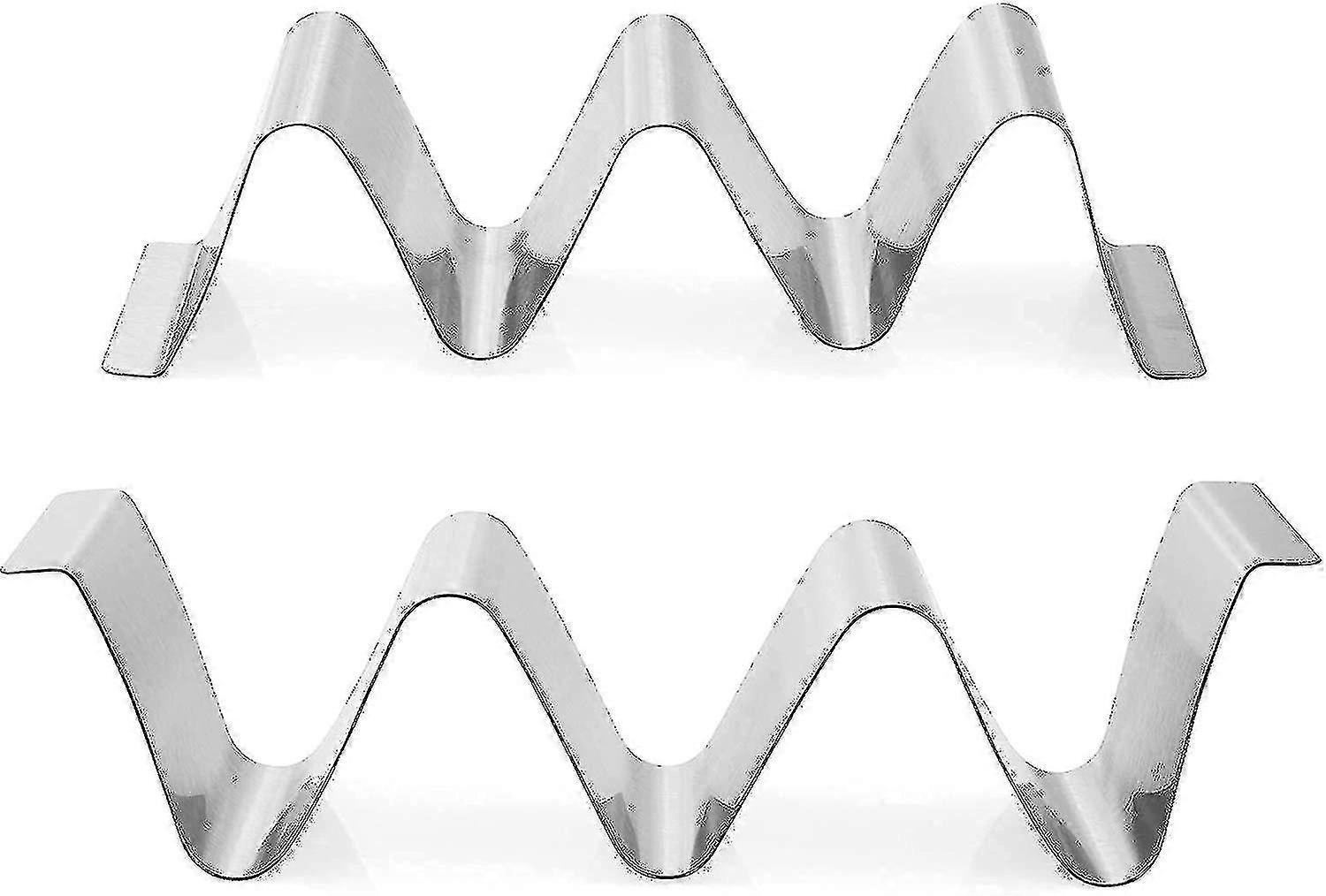 Taco Holder Stand,set Of 6 Stainless Steel Taco Tray,stylish Taco Shell ...