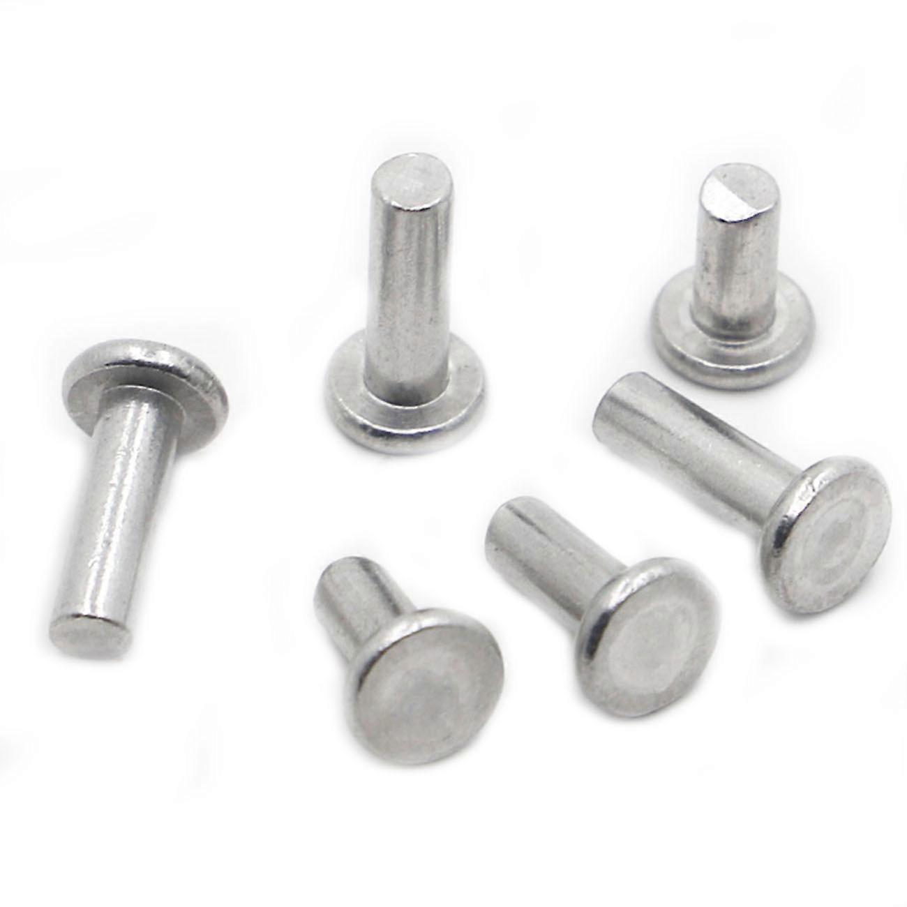 10-50pcs GB109 Flat Head Rivets Aluminum Alloy Solid Rivet M2 M25 M3 M4 M5 M6 M8 | Fruugo UK