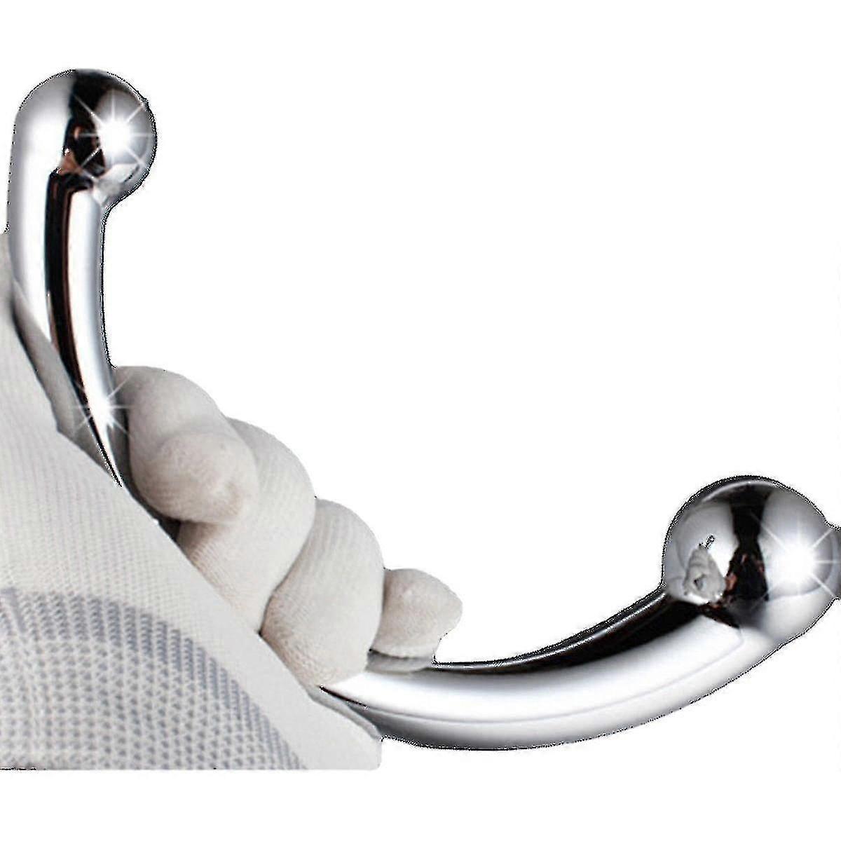 Stainless Steel Handheld Full Body Manual Massager Wand Stimulate ...