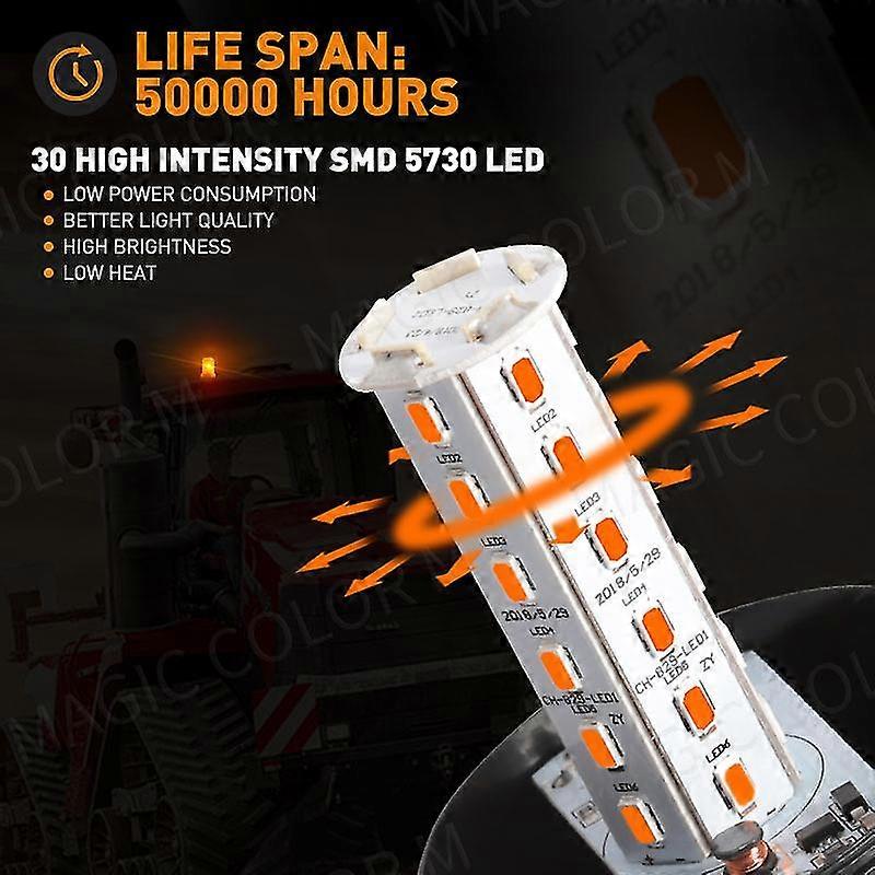 12-24v 48v 60v 80v 30 Led High Power Emergency Warning Flash Strobe ...