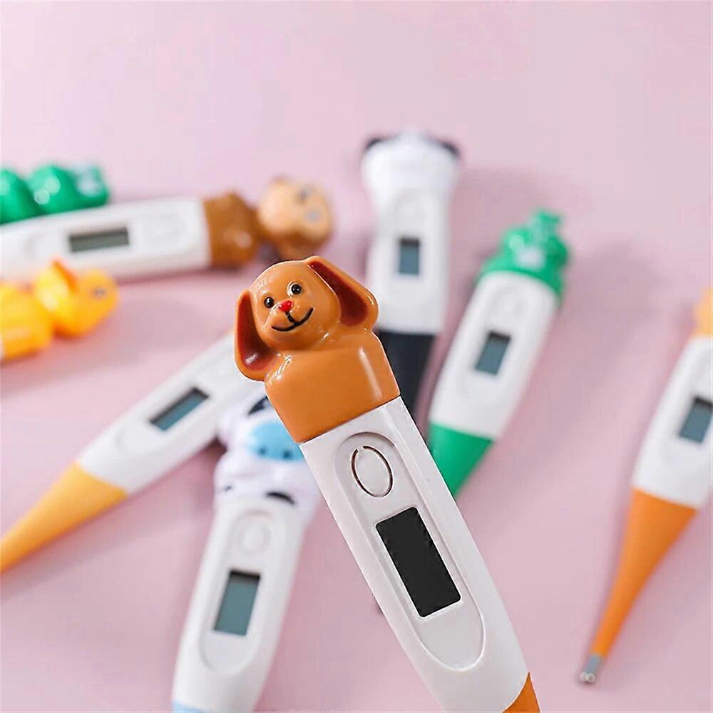 Childrens Armpit Thermometer Convenient Storage Soft Head Sick Fever ...
