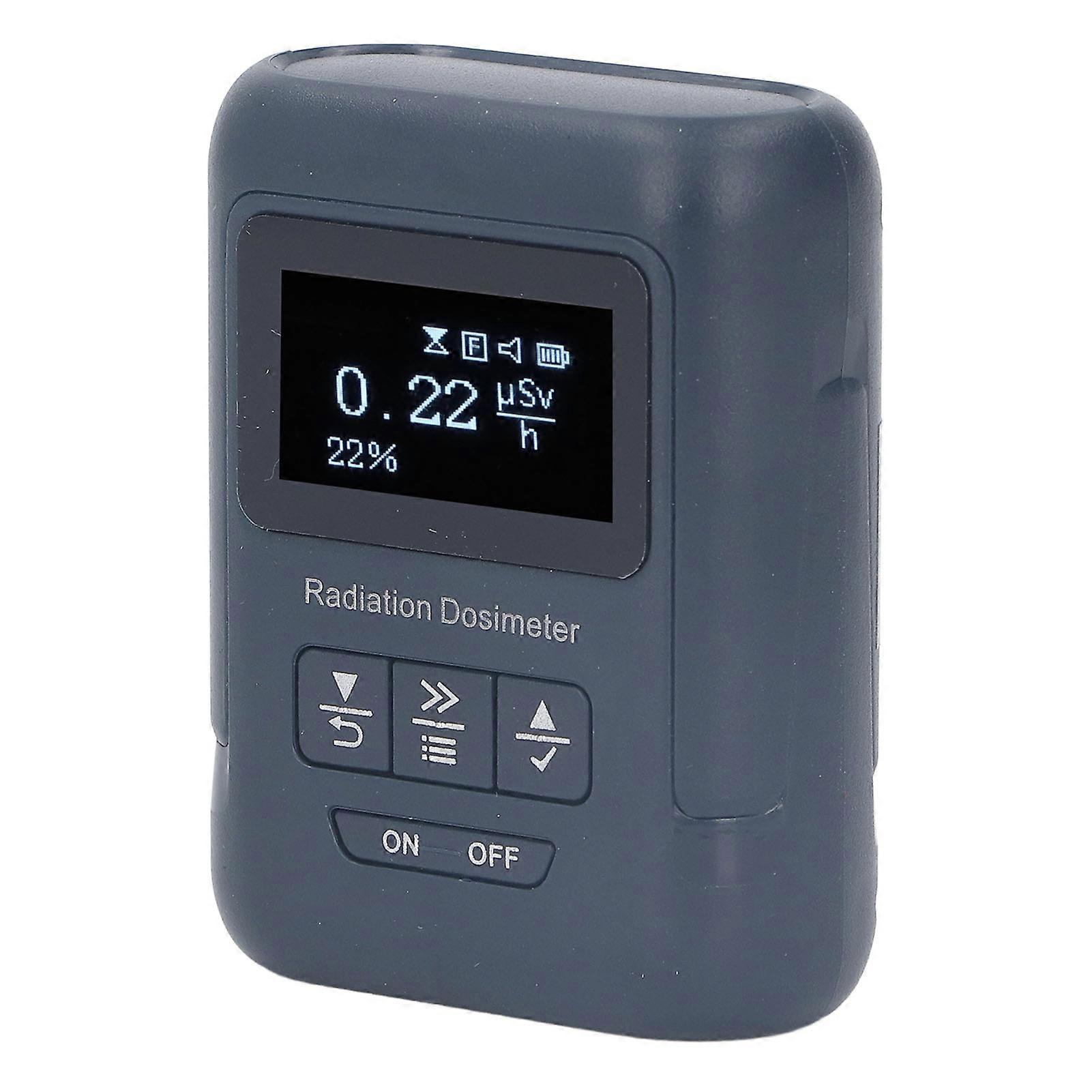 Radiation Detector Nuclear Monitor Dosimeter Geiger Counter Alpha Beta ...