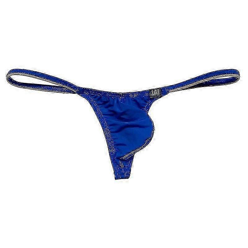 Mens Ice Silk Thong Mini Micro Bikini G-string Swim Tanga Underpant Low ...
