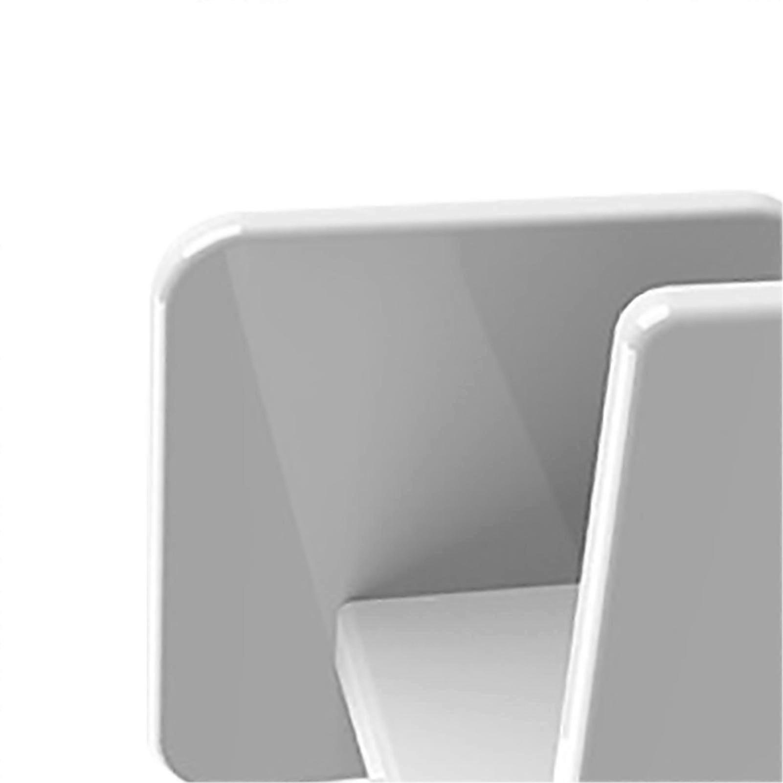 White Carbon Steel Wall-Mount Pot & Pan Lid Holder - Punch-Free ...