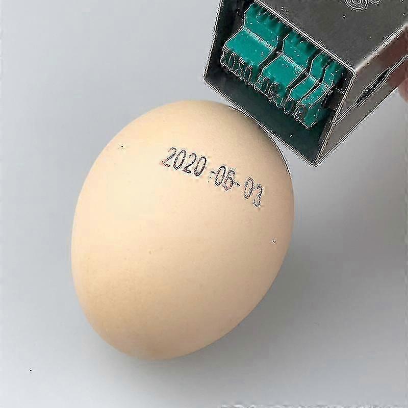 Portable Date Stamp For Egg Supermarket Store School Bank Office ...