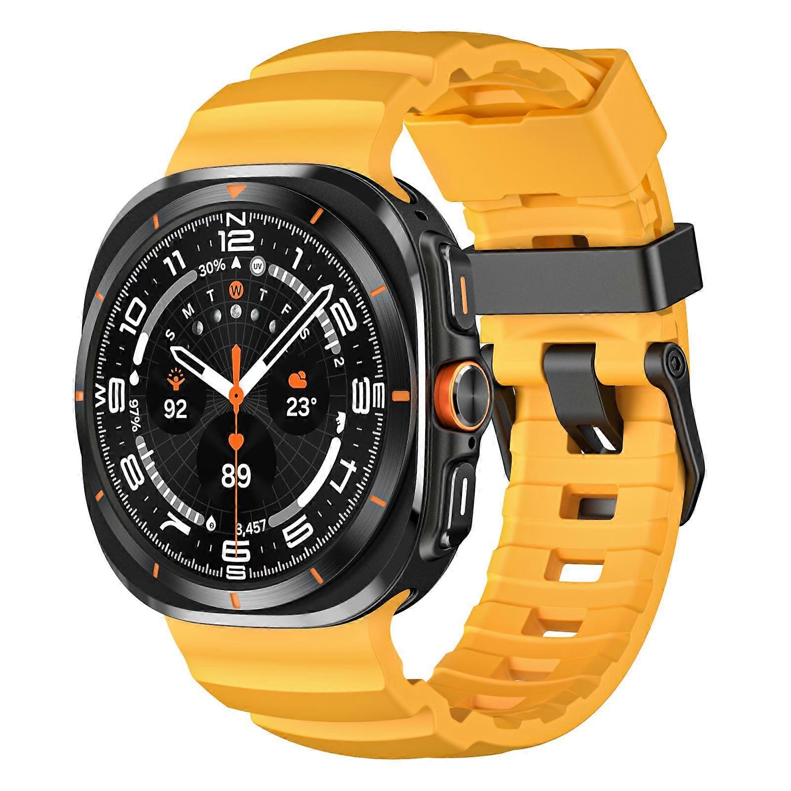 Wild Trail Silicone Sports Watch Band For Samsung Galaxy Watch Ultra ...