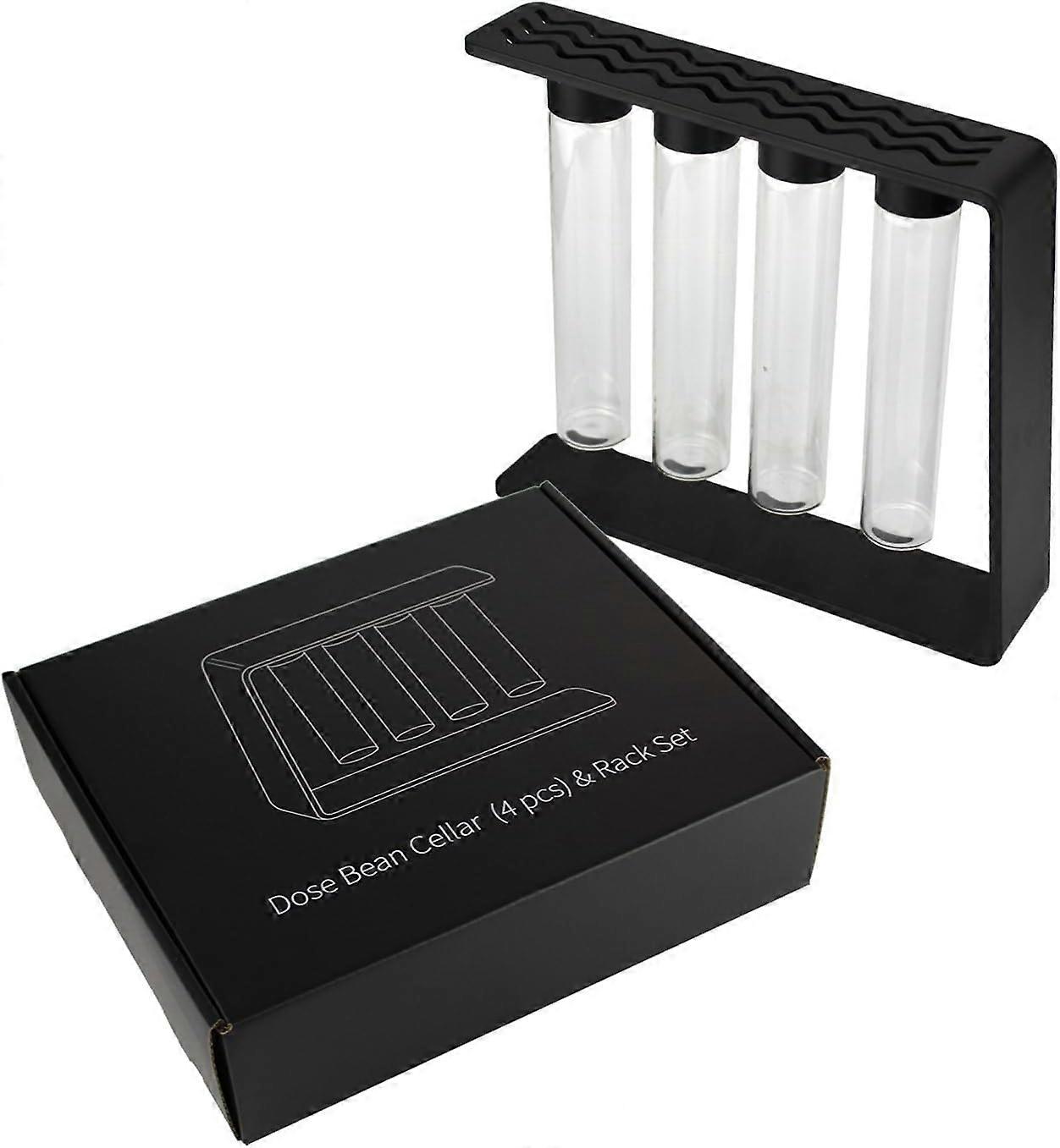 Glass Dispenser Bottles with Test Tube Rack Stand and Sealing ...