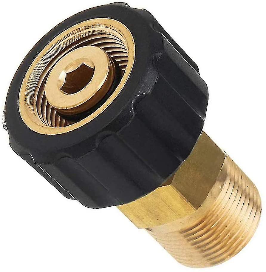 Pressure Washer Fitting, M22 X 15mm Female Thread To M22 X 14mm Male ...