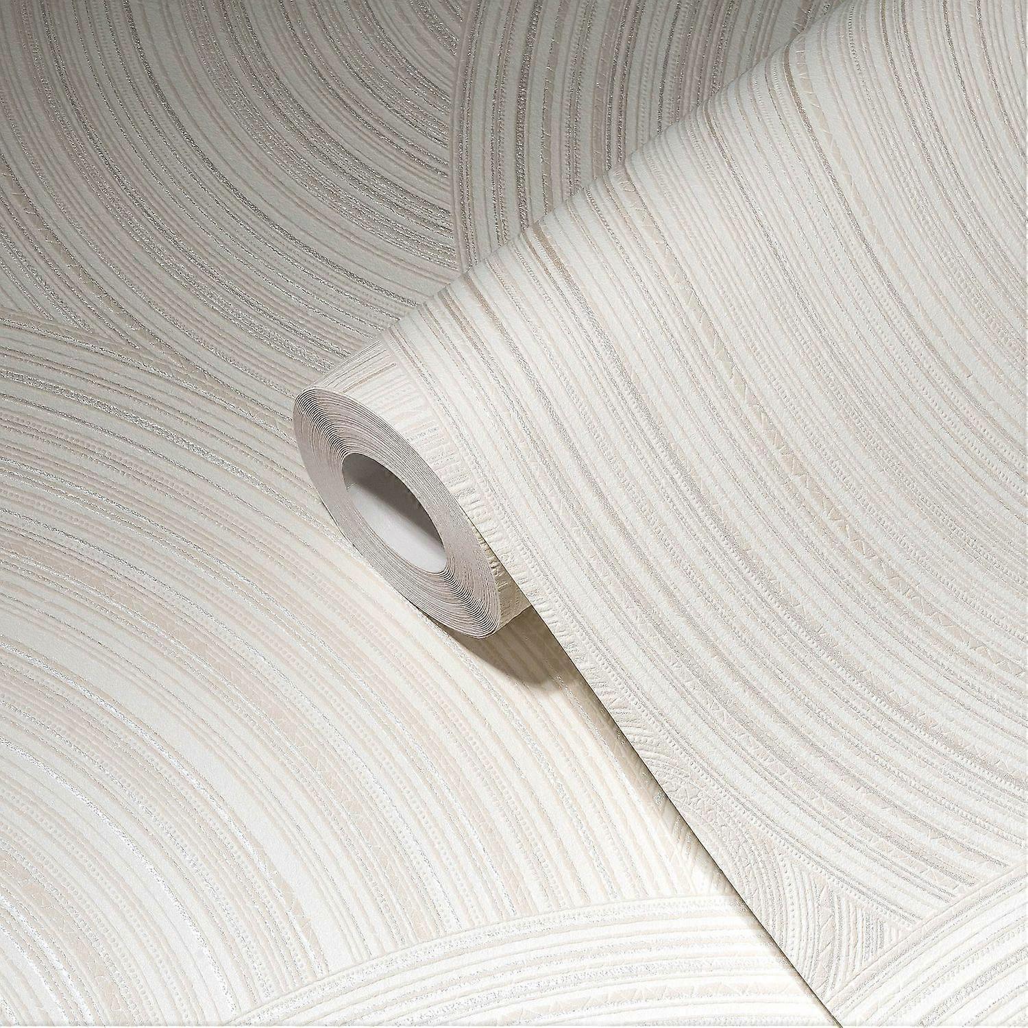 3D wallcovering wall Profhome 386963-GU non-woven wallpaper textured with geometric shapes ...