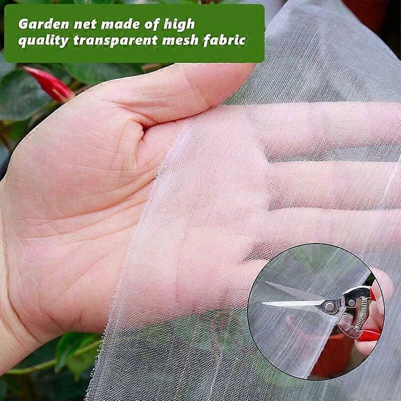 White Anti Insect Vegetable Garden Netting 3 x 10 M, Vegetable Garden ...