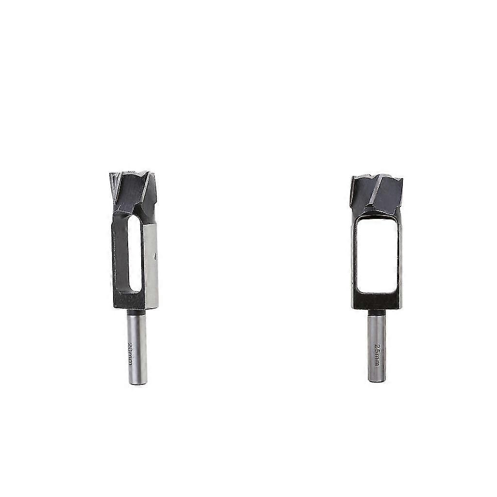 2pcs (25mm&20mm) Wood Plug Hole Cutter Cutting Dowel Maker Worktop ...