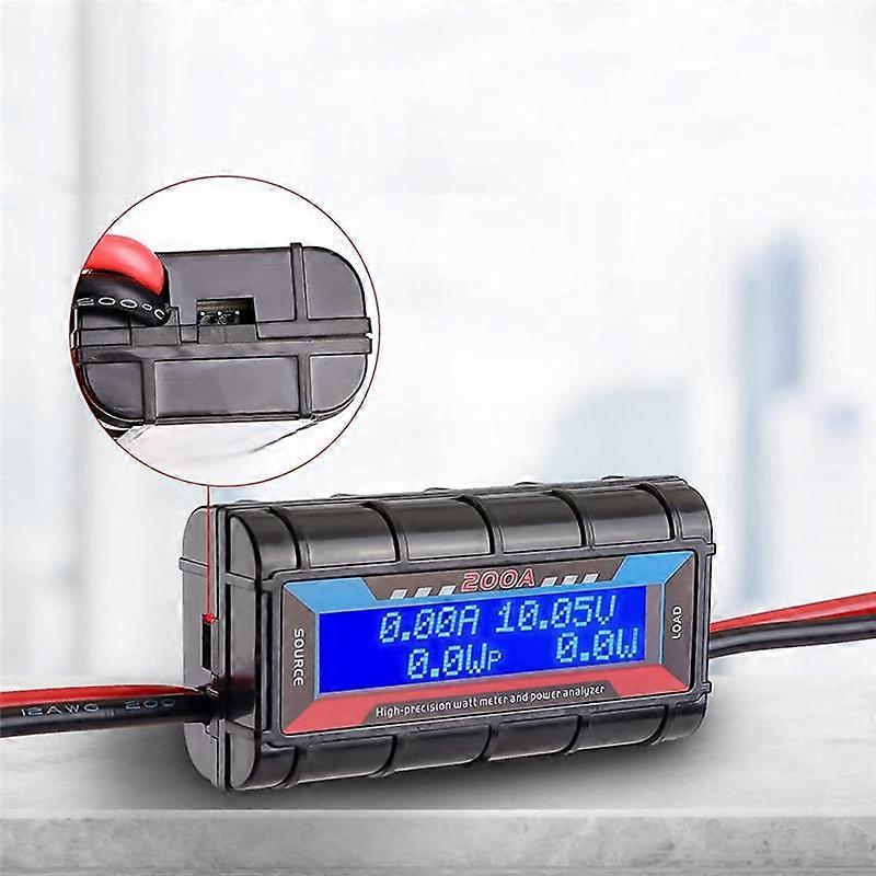200A High Precision Power Analyzer Watt Meter Battery Consumption ...