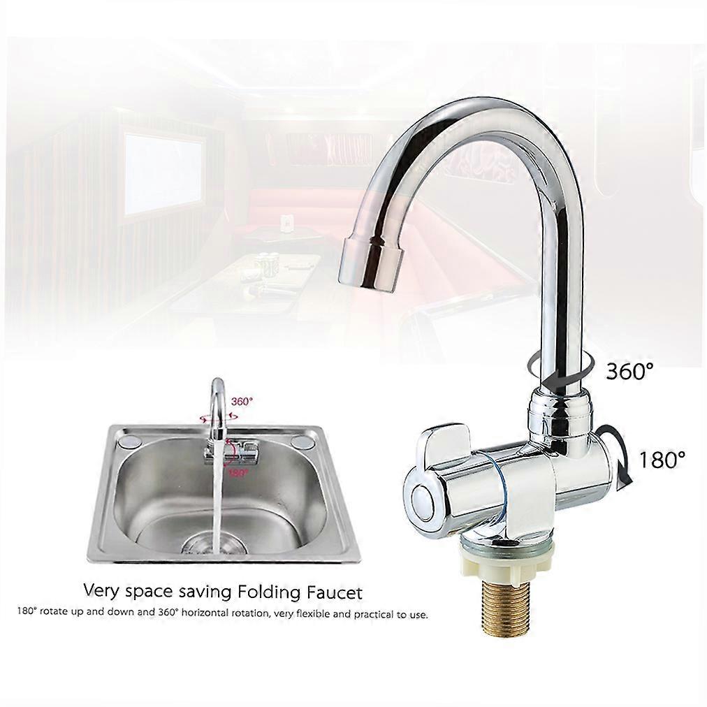 Deck/Wall Mounted Rotating RV Faucet High-end Kitchen Faucet for Camper ...