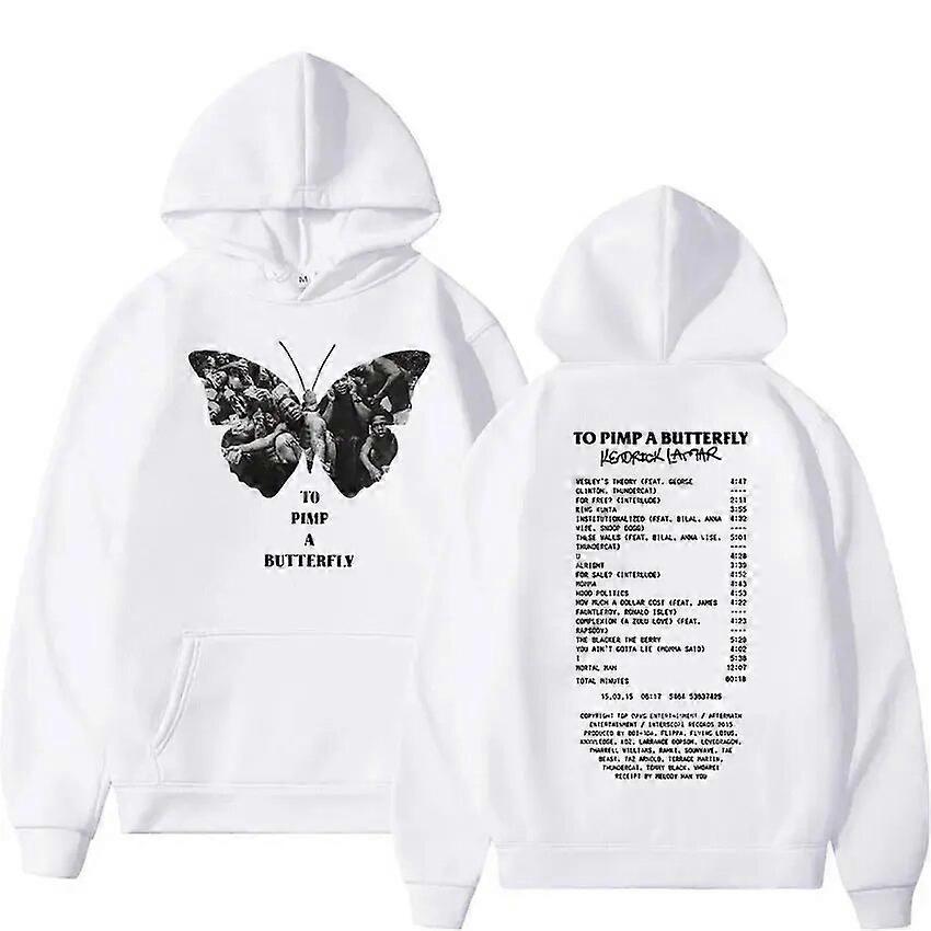 Rapper Kendrick Larmar Hoodie To Pimp A Butterfly Retro Pullover ...