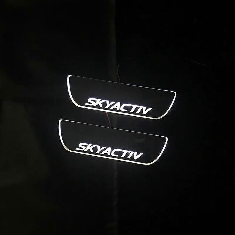 Trim Pedal LED Car Door Sill Scuff Plate Pathway Dynamic Streamer ...