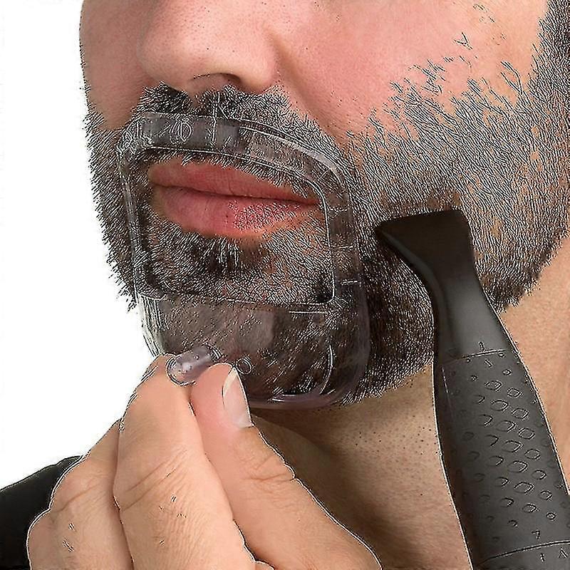 Men Beard Styling Tool - Goatee Shaving Template | Fruugo UK
