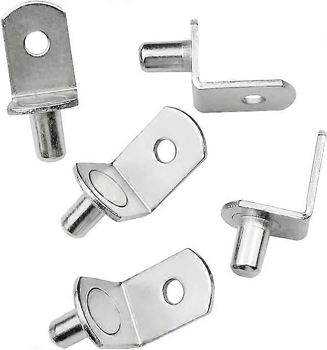 25 Pieces Shelf Support Pegs Metal Shelf Support Pin Shelf Cleats L ...