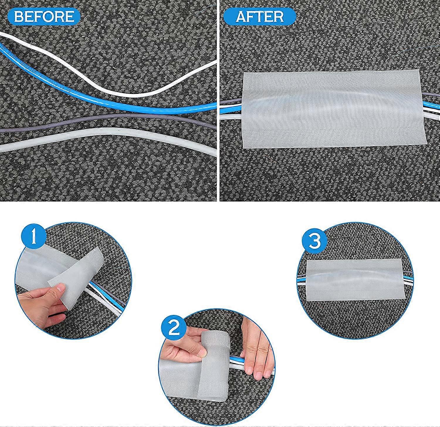 Cable Grip Floor Cable Cover Cords Cable Protector Cable Management ...