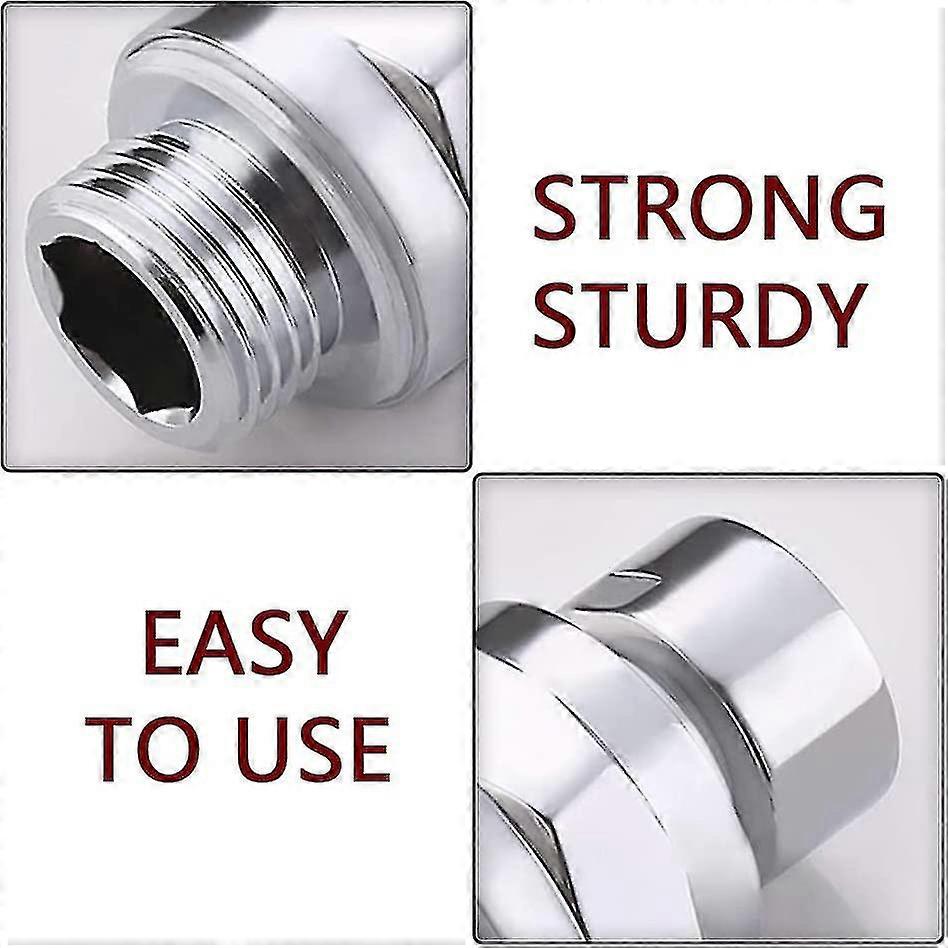 Shower Head Swivel Ball Joint Adapter Shower Connector Ball Joint ...