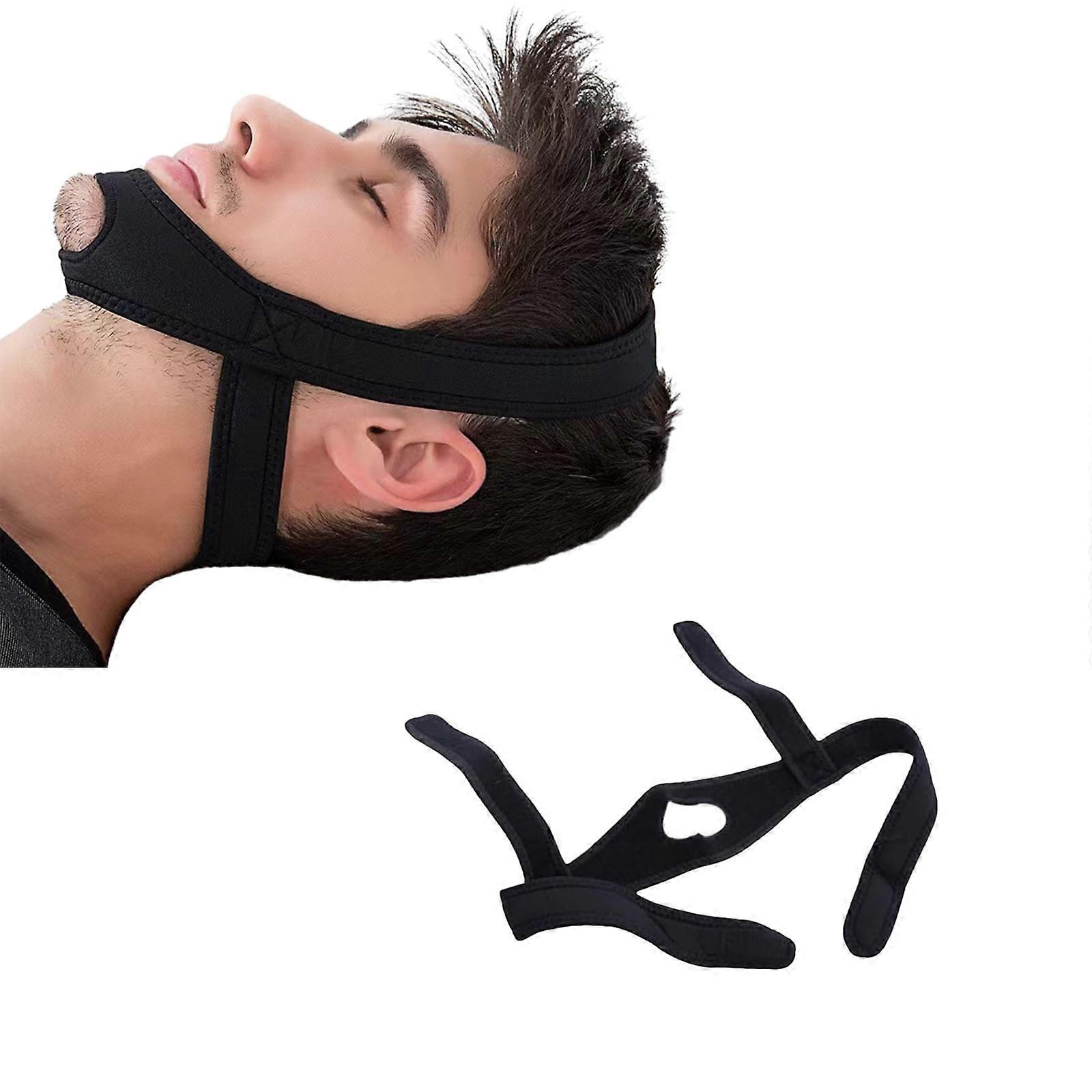 Anti Snore Chin Strap, Chin Straps For Snoring, Adjustable Snoring Solution Stop Snoring Chin ...