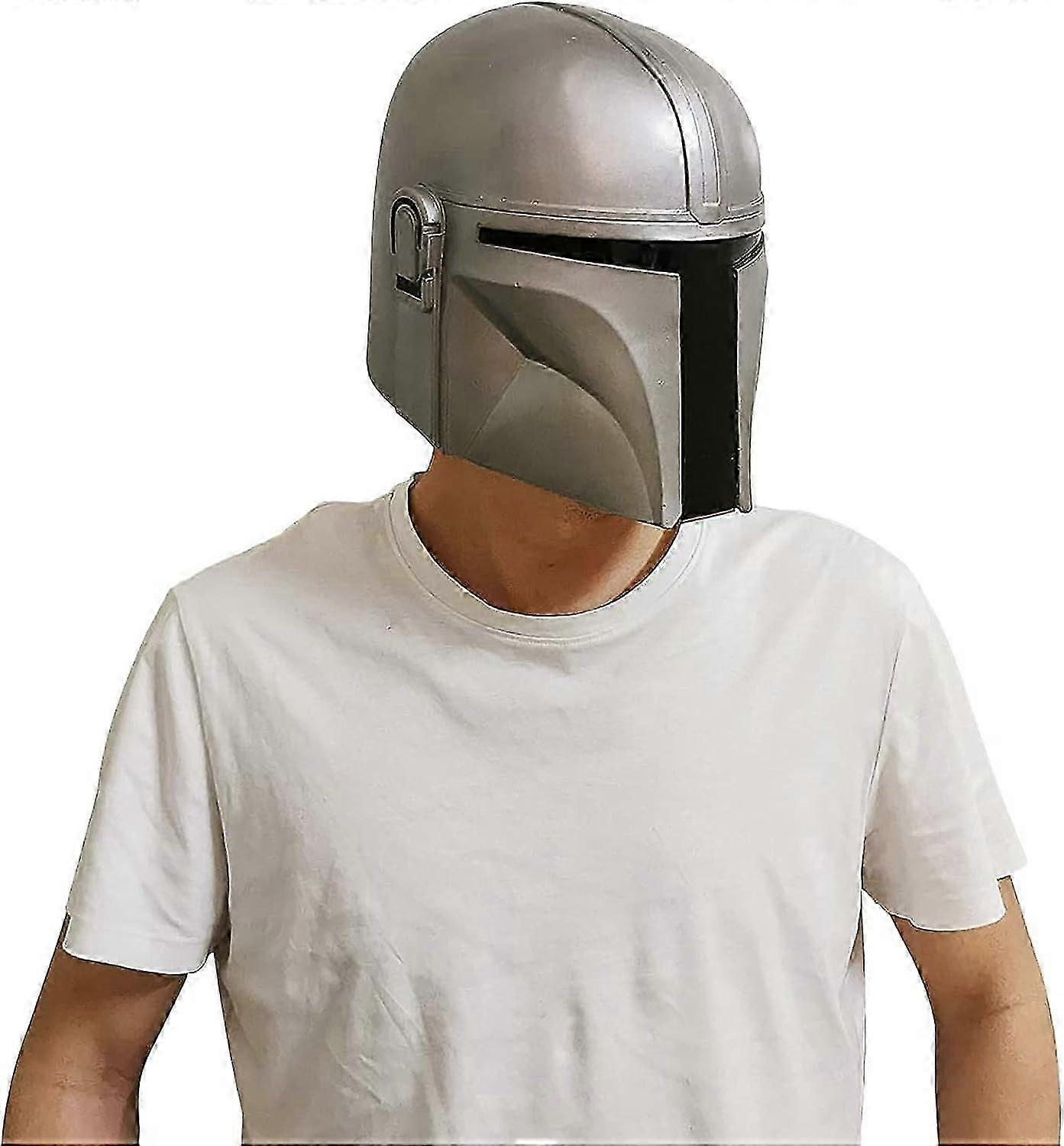 SW Mandalorian Helmet Mando Full Head Mask Mandalorian Costume ...