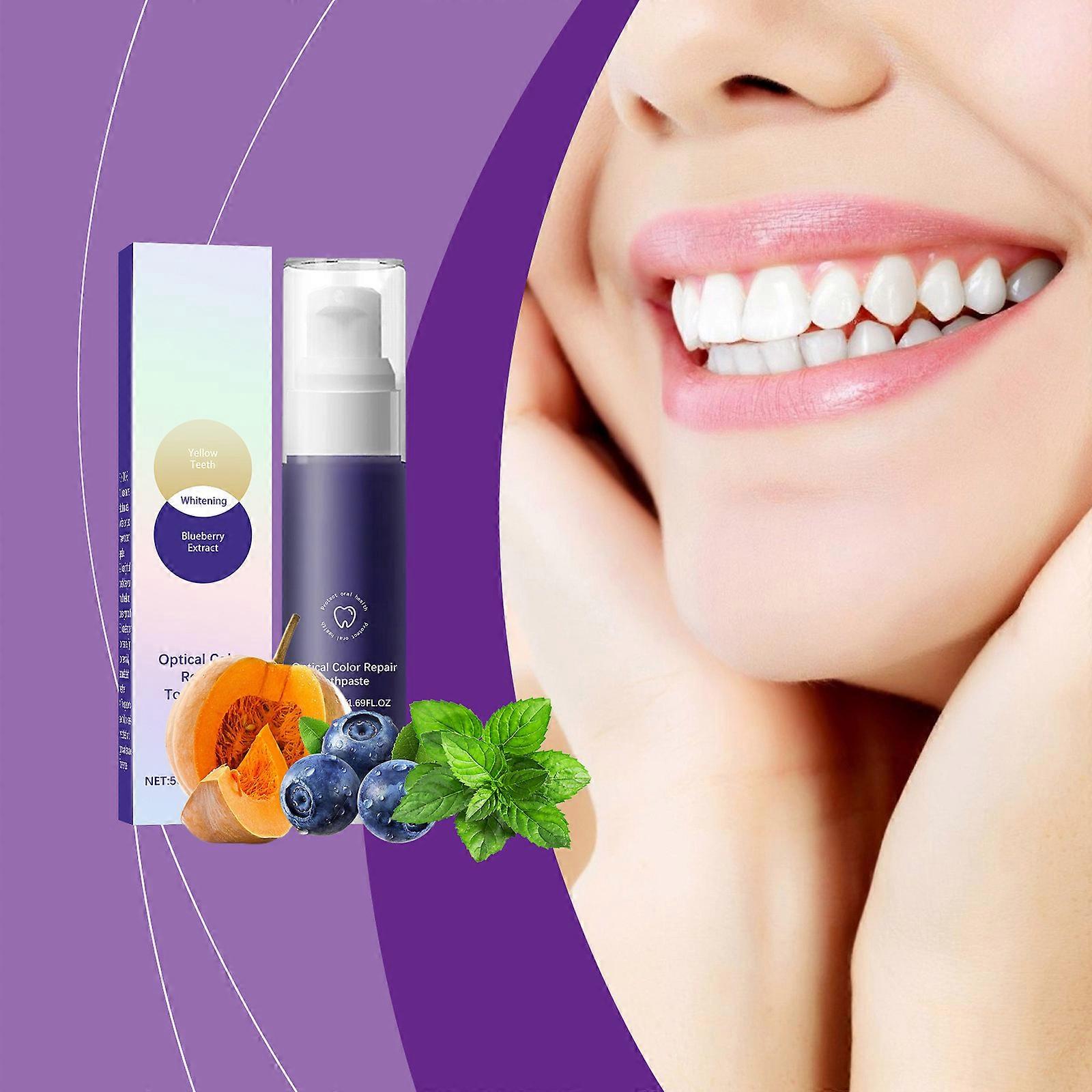 Optical Color Repair Toothpaste Teeth Whitening Essences To Removes ...