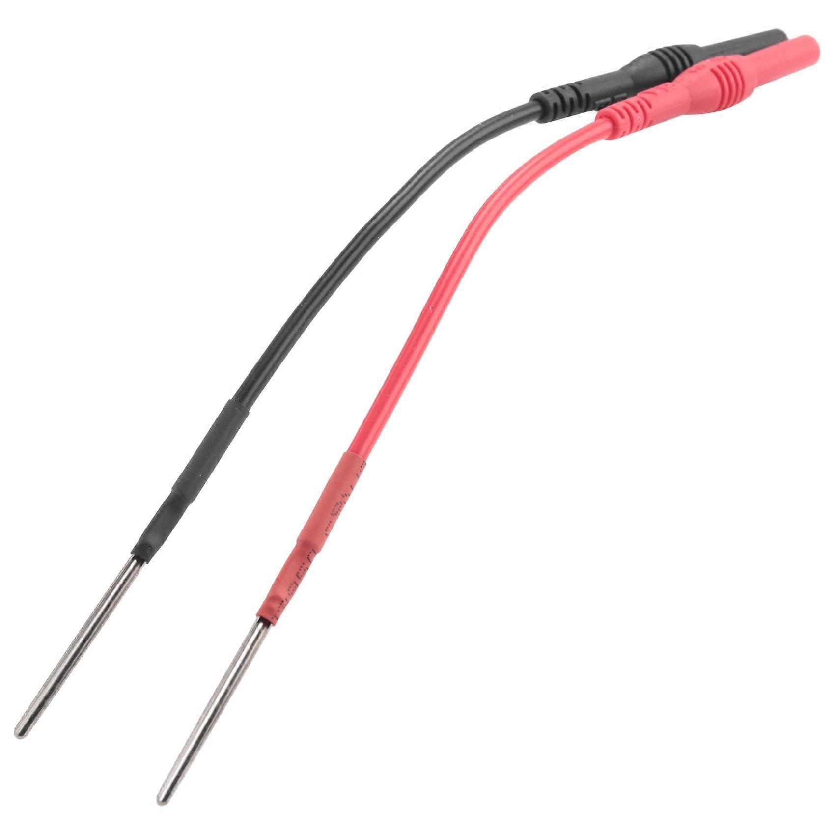 2 PCS Flexible Spoon Back Probes,with 4mm Banana Plug Test Leadss ...
