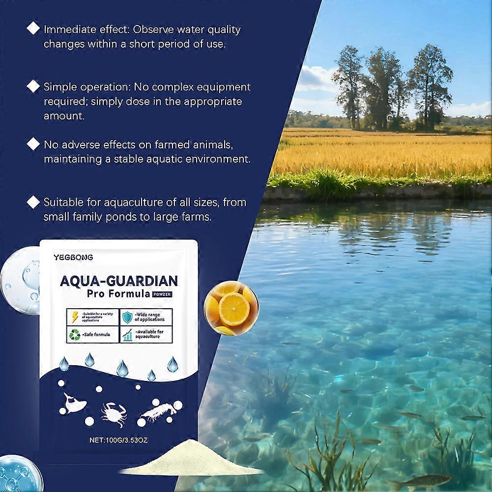 Aqua-Guardian Pro Formulas Powder Long-Lasting Clarity Odor Elimination ...