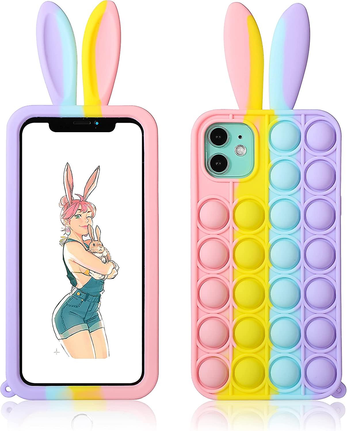 for iPhone 12 Pro Max Case Cover Cases Silicone Cartoon Fun Funny ...