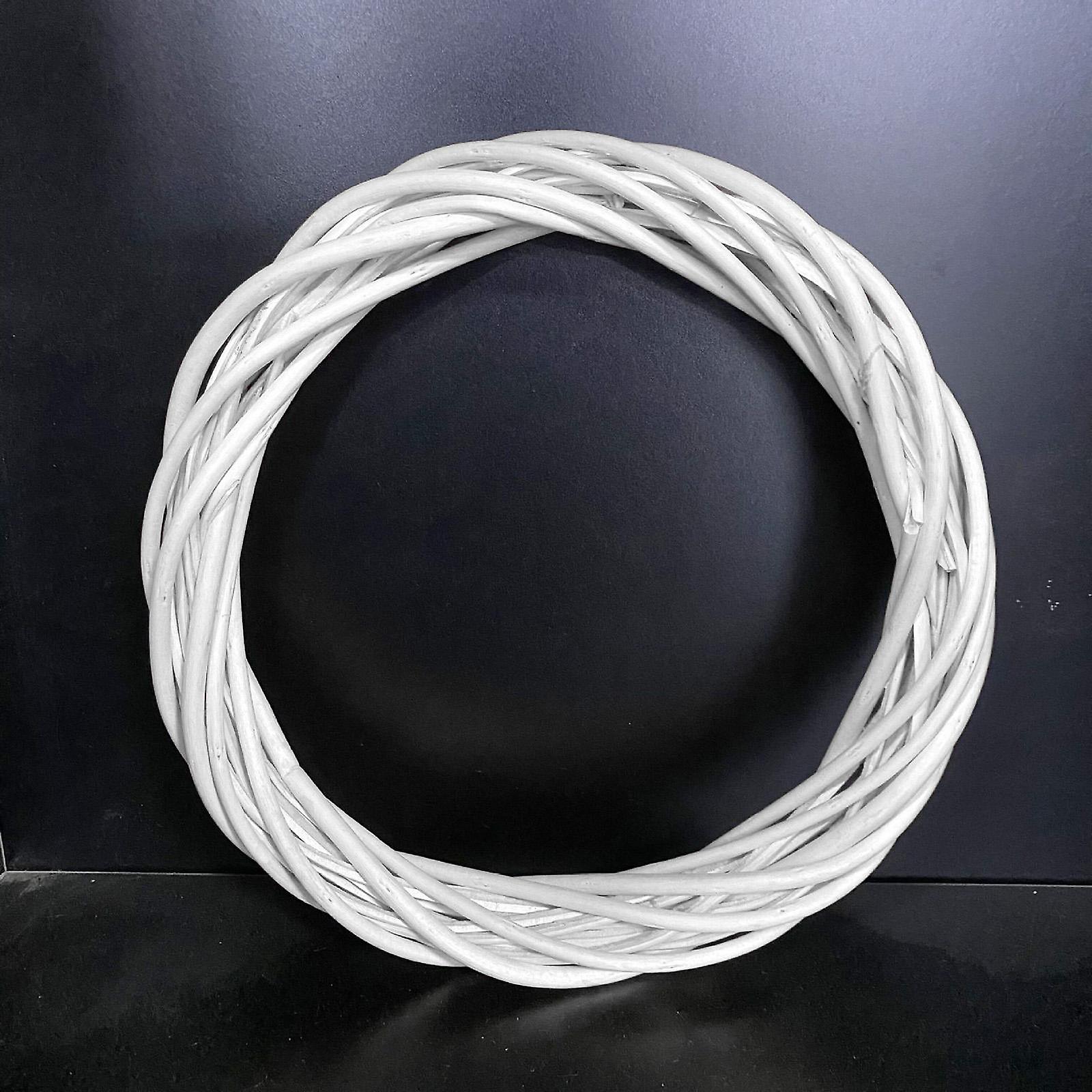 Floral Wreath DIY Rattan Garland Frame Front Door Wreaths Making 10cm ...