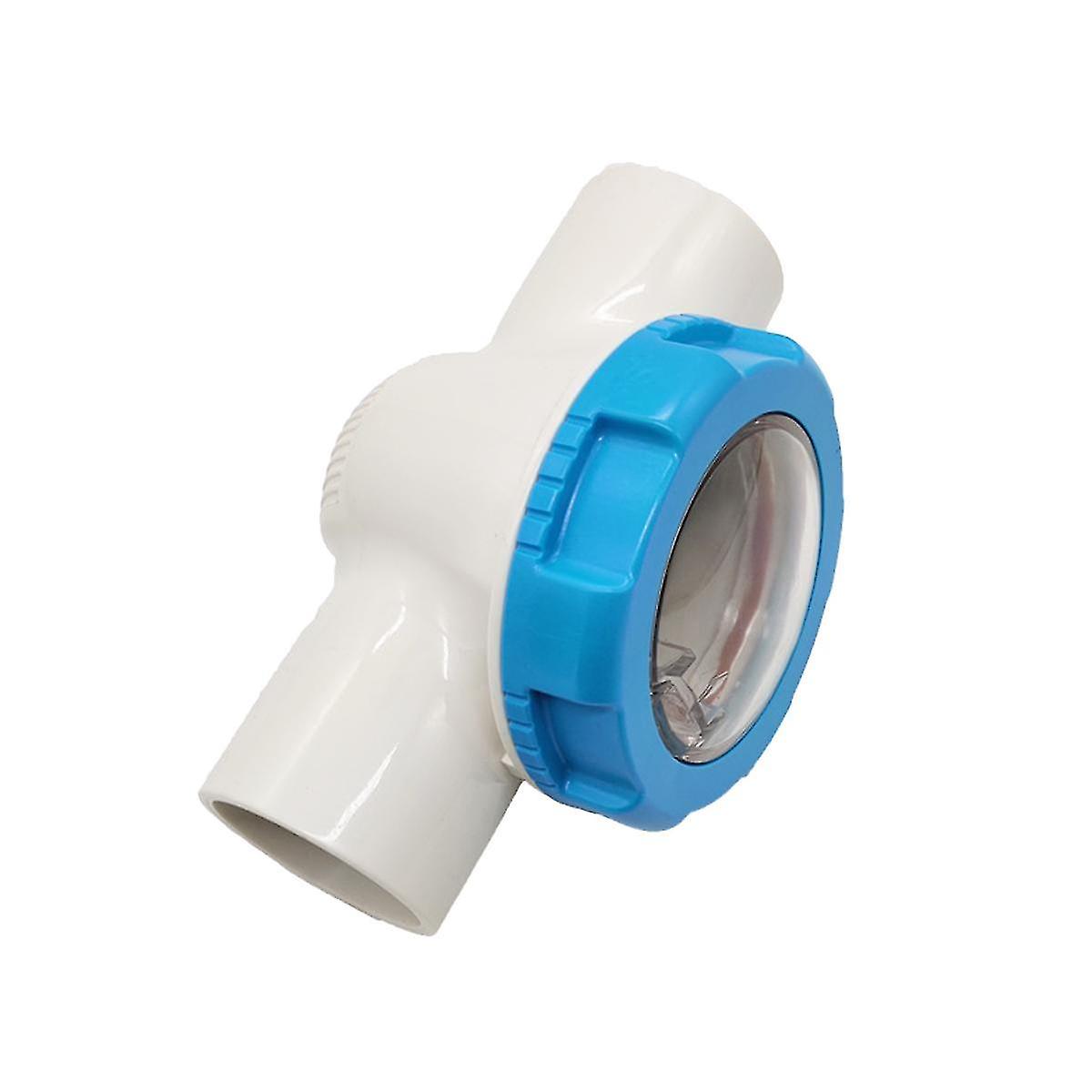 Pool Check Valve 2 Inch Corrosion Resistant Non Return Clear Chamber ...