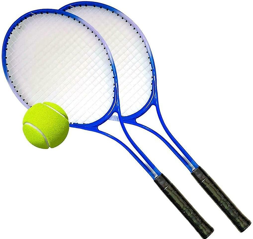 Set of 2 Tennis Rackets with 1 Tennis ball and Carry Bag, Ideal Starter ...