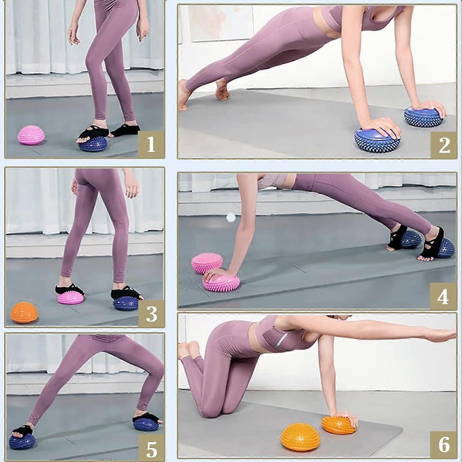 Balance board balance trainer balance hedgehog hemisphere with knobs ...