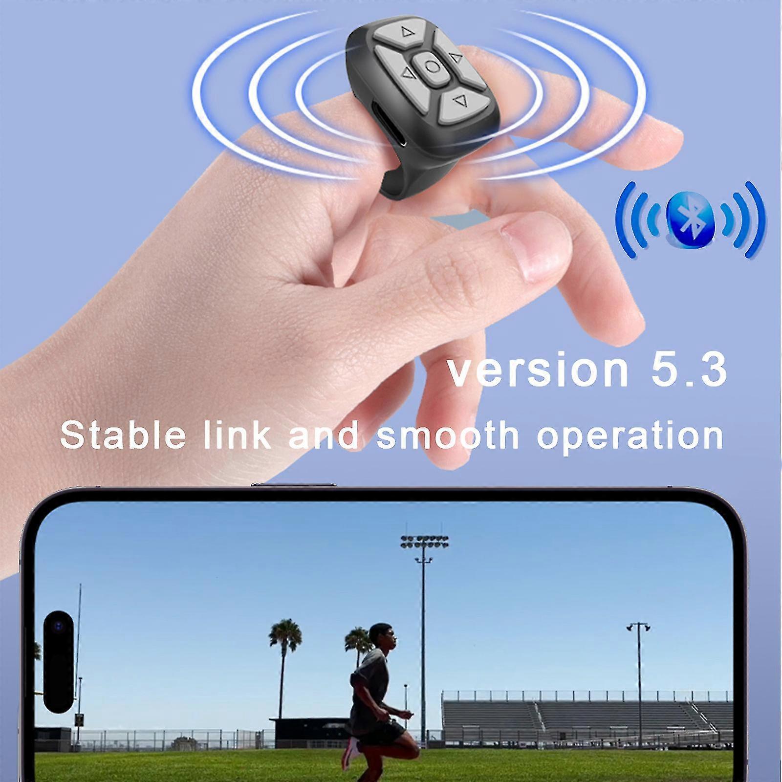 Half Price Fingertip Wireless Media Button Remote Controller Suitable ...