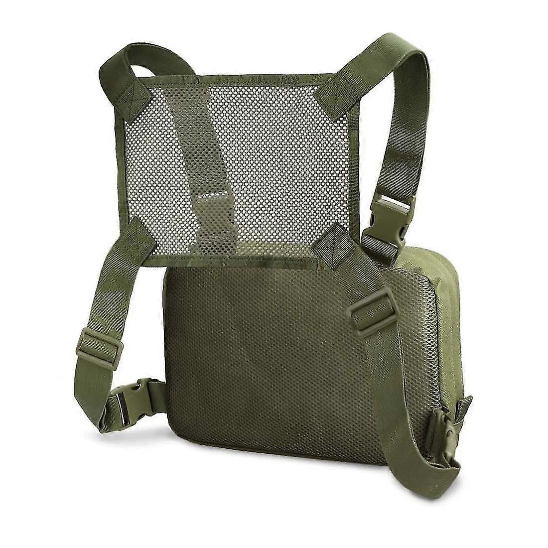 Tactical Chest Rig Bag, Recon Kit Bags Combat Edc Front Pouch For ...