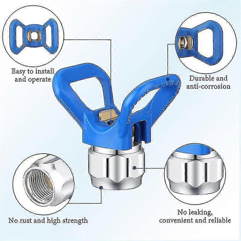 10 Piece Spray Heads Reversible Airless Paint Sprayer Nozzle Airless Paint Spray Sprayer Tip And ...