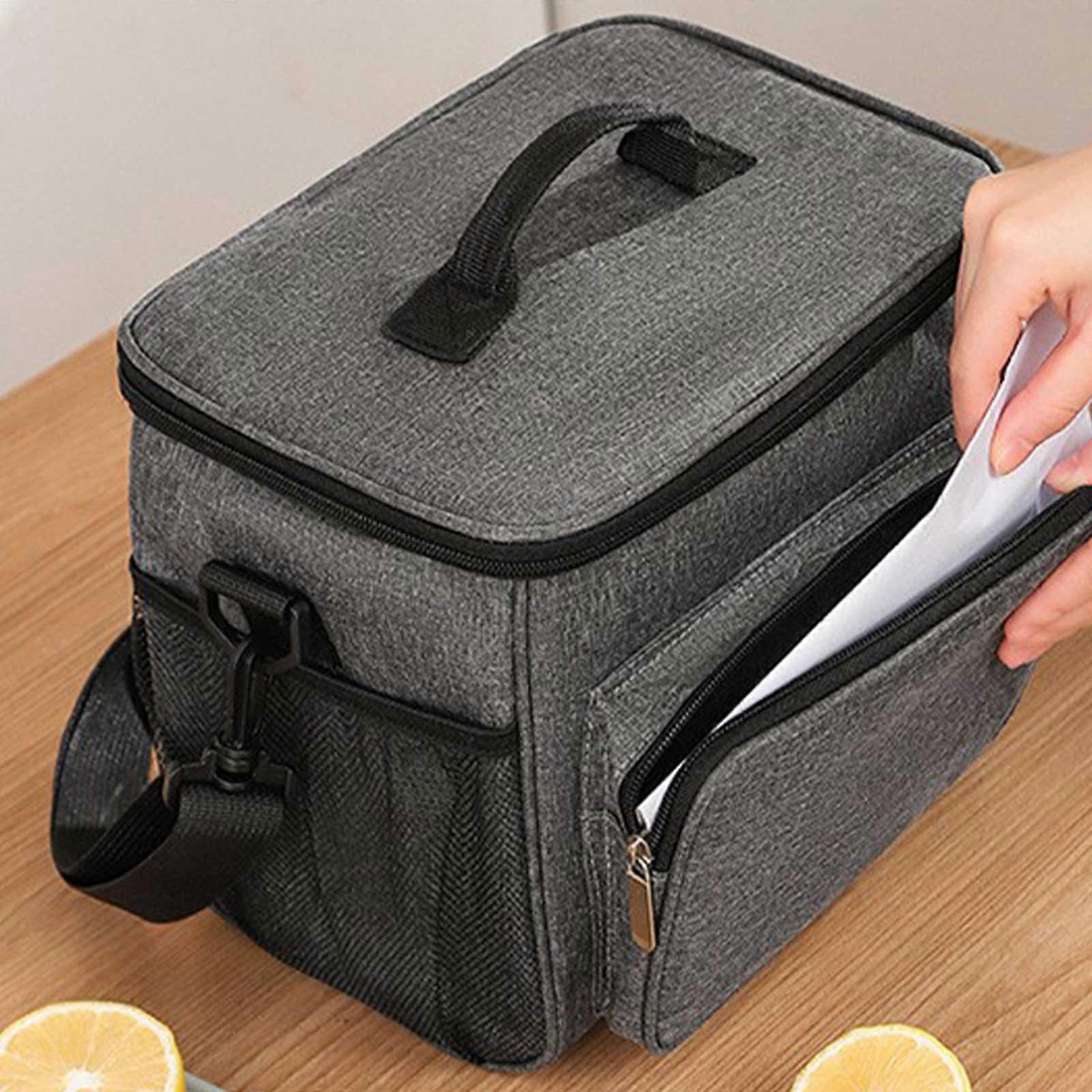 Insulated Lunch Backpack (men women) - Reusable Lunch Backpack For ...