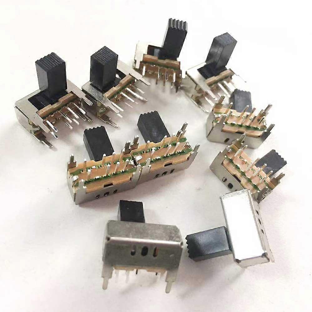 High-quality 10Pcs SK-23D04(2P3T) slide switch handle height 9MM 3 ...