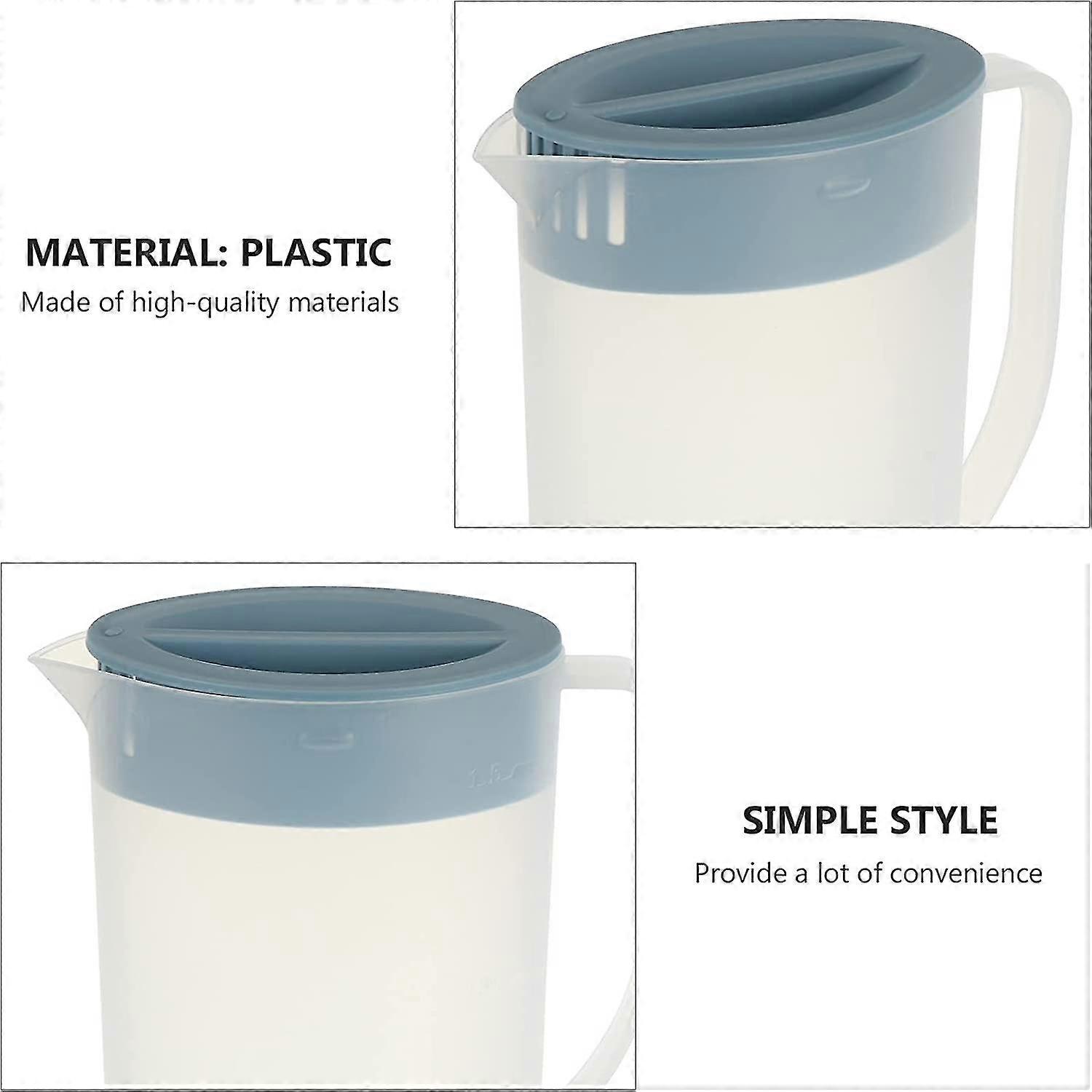 Plastic Iced Tea Pitcher Heat-resistant Portable Large Water Pitcher ...