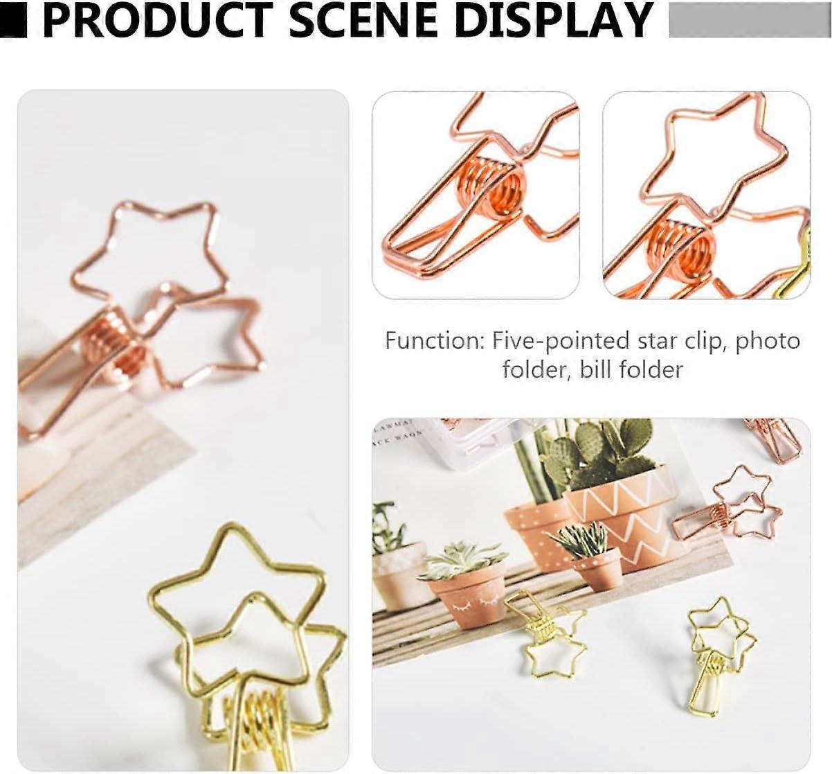 Clip Notice Board Table Holders Metal File clothespins Fastener Paper ...