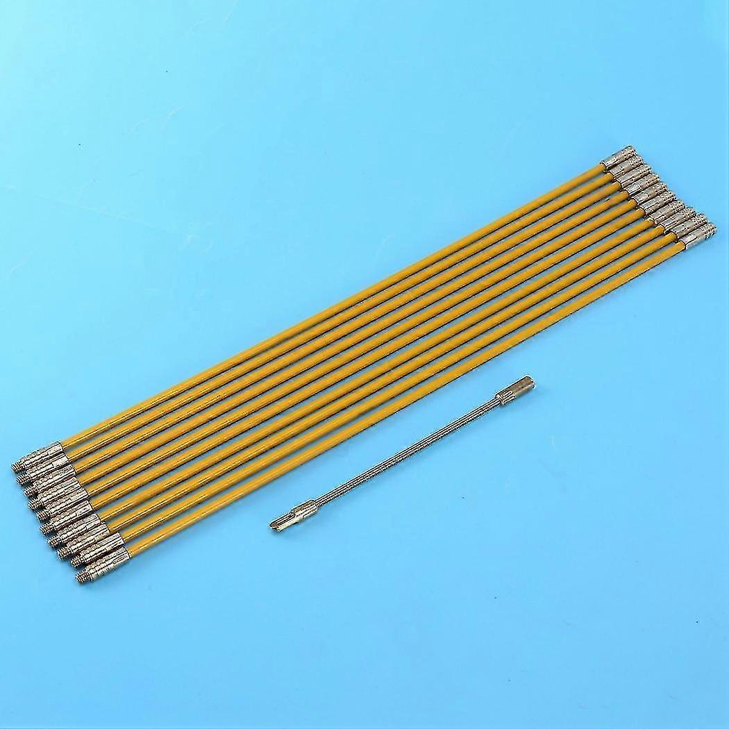 Cabling Rods Fish Tape 10.83ft Fiberglass Electrical Cable Threader ...