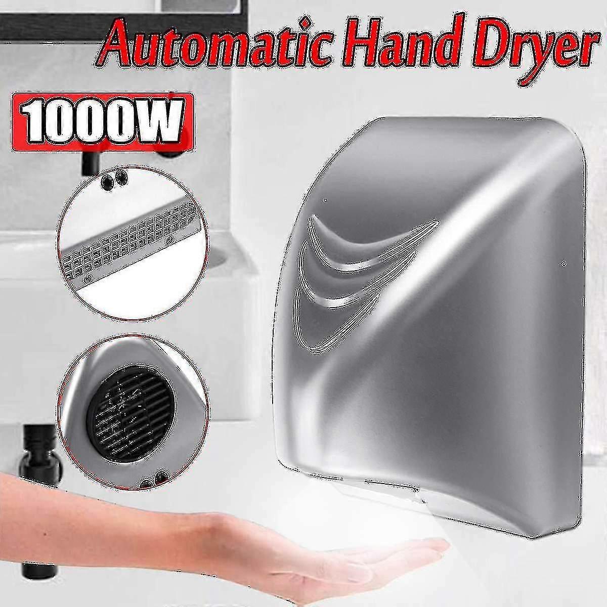 Powerful Hand Dryer Hotel Commercial Electric Automatic Induction Hands ...