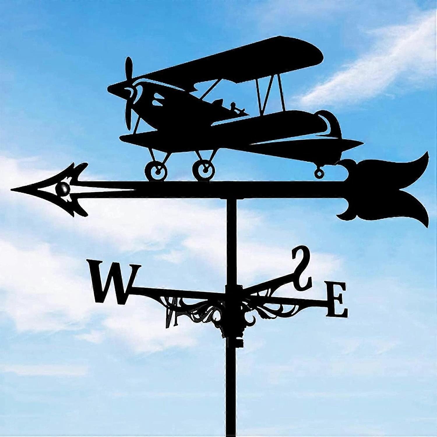 2025 Suitable Airplane Weathervane Farmhouse Weather Vane, Garden Roof ...