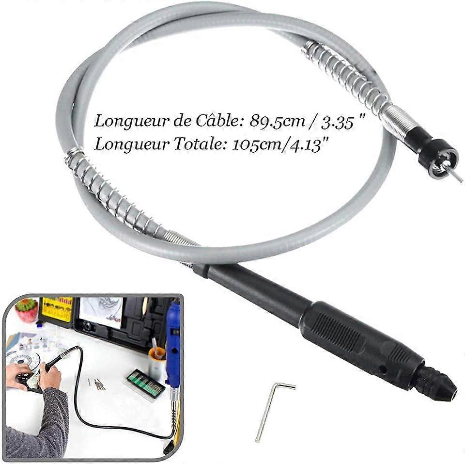 Multifunctional Flexible Shaft with 0.3-3.2mm Keyless Chuck Flexible ...