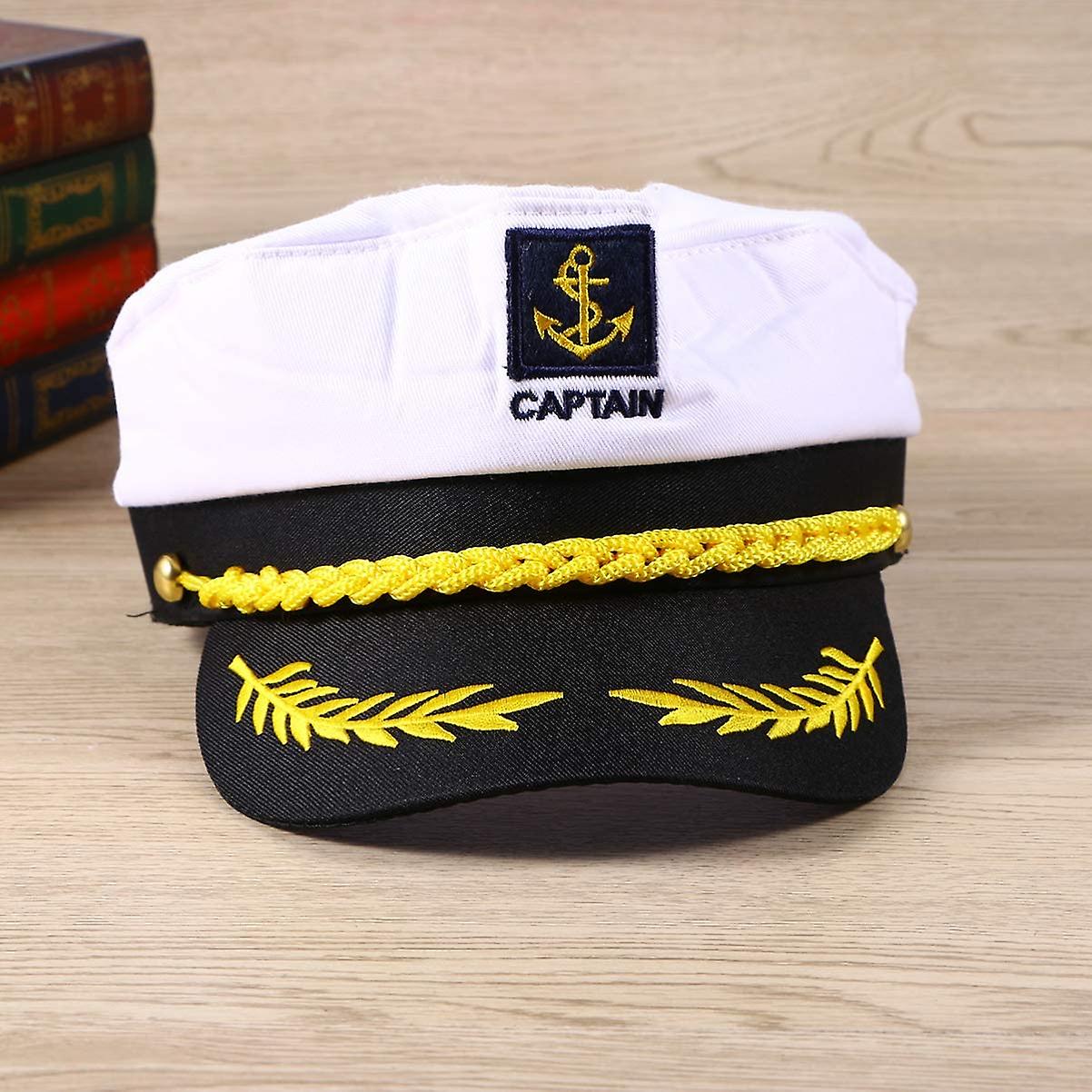 Hat Hugh Captains Men For Captain Sailor Sailors Captains Hats Costume ...