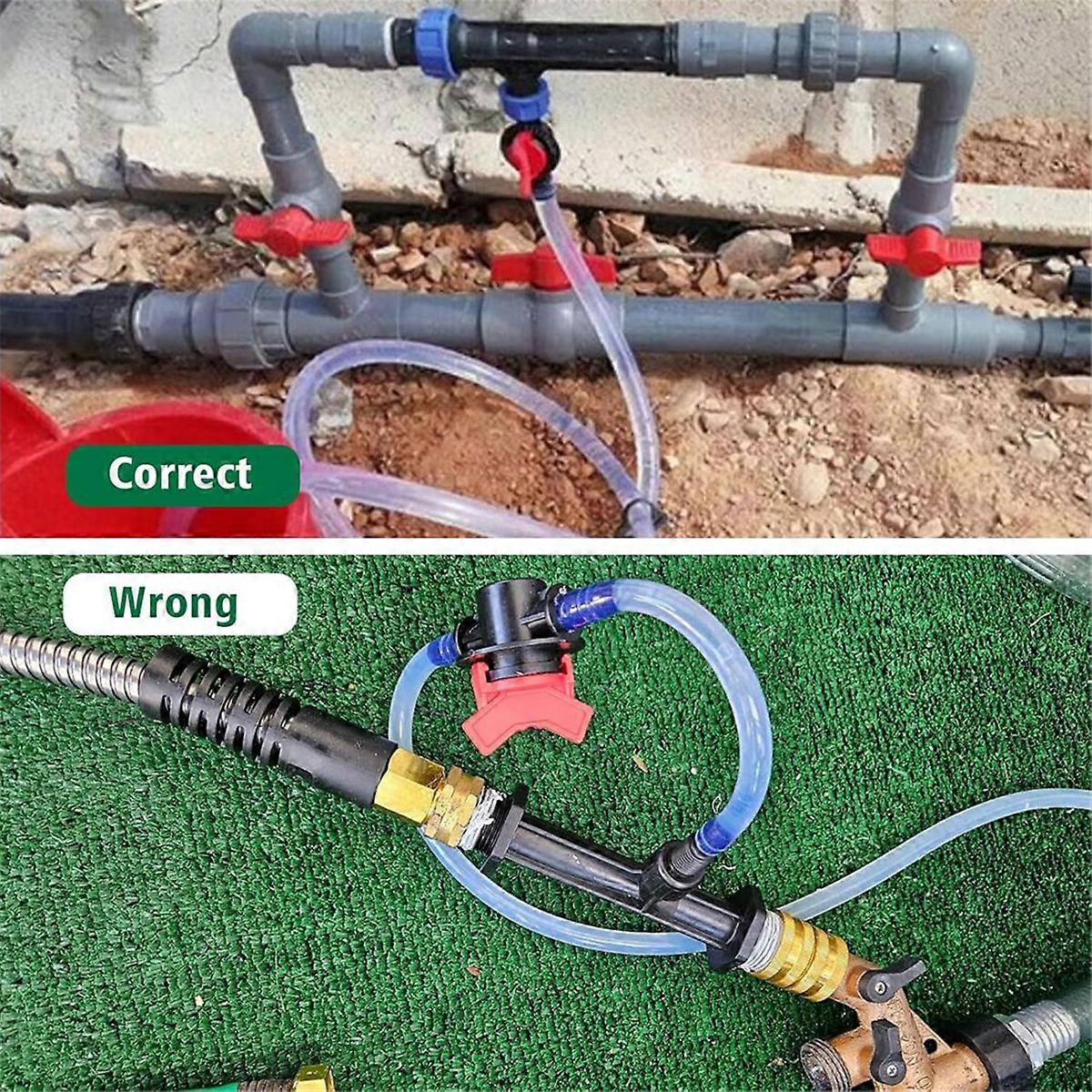 Irrigation Venturi Fertilizing Injector Kit - 3/4 Inch Mixer Injectors ...