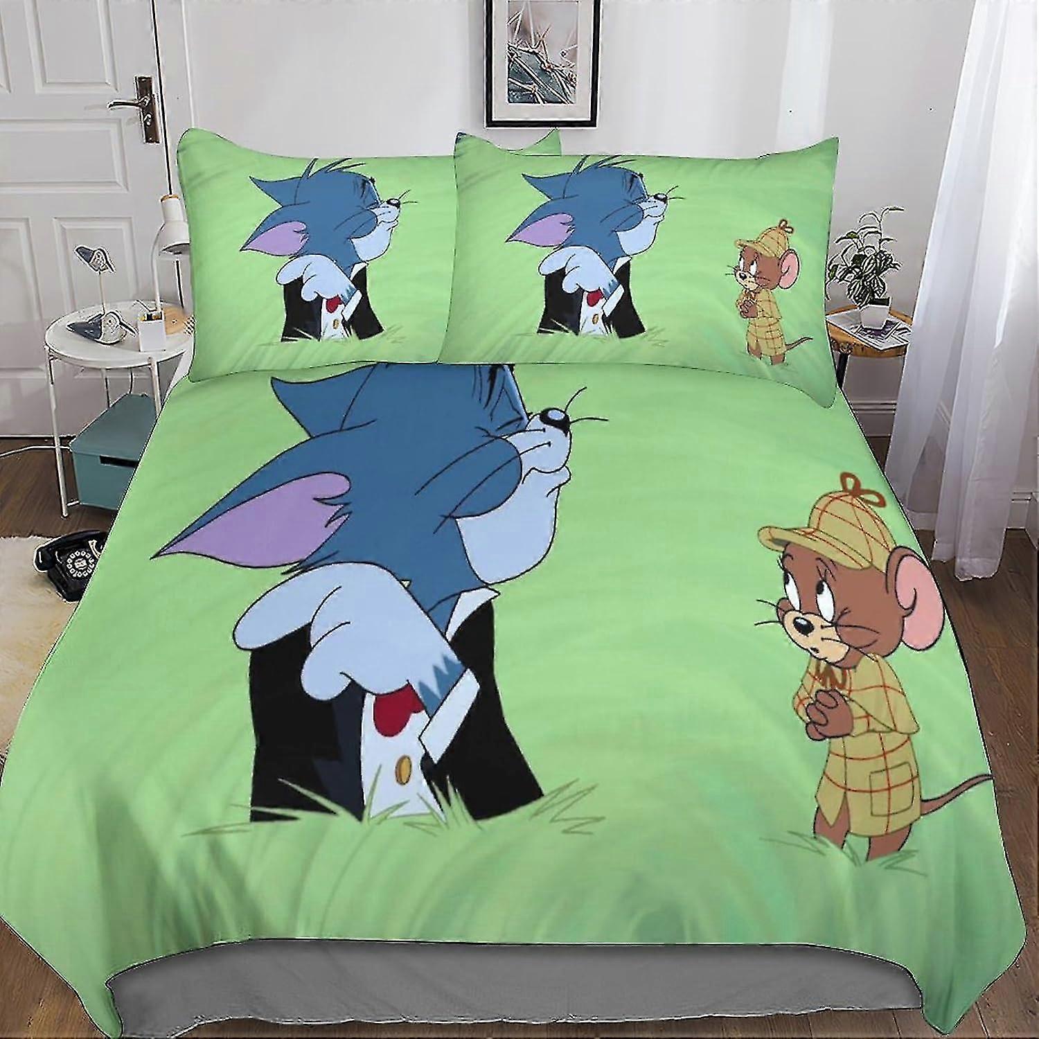 Premium Hidden Zipper Closure Duvet Cover Set - Vibrant 3D Print ...