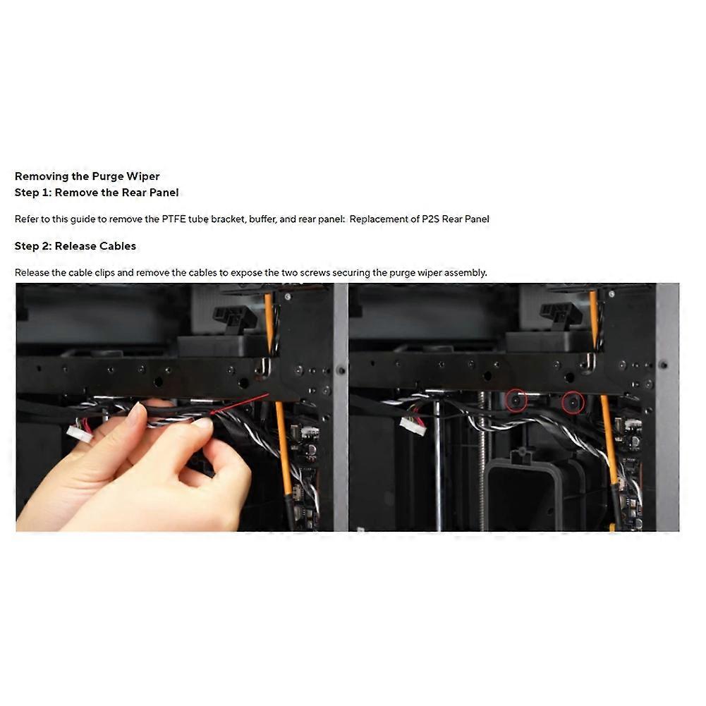 Feeding Components for P2S Purge Wiper for P2S Bambu Lab Purge Wiper ...